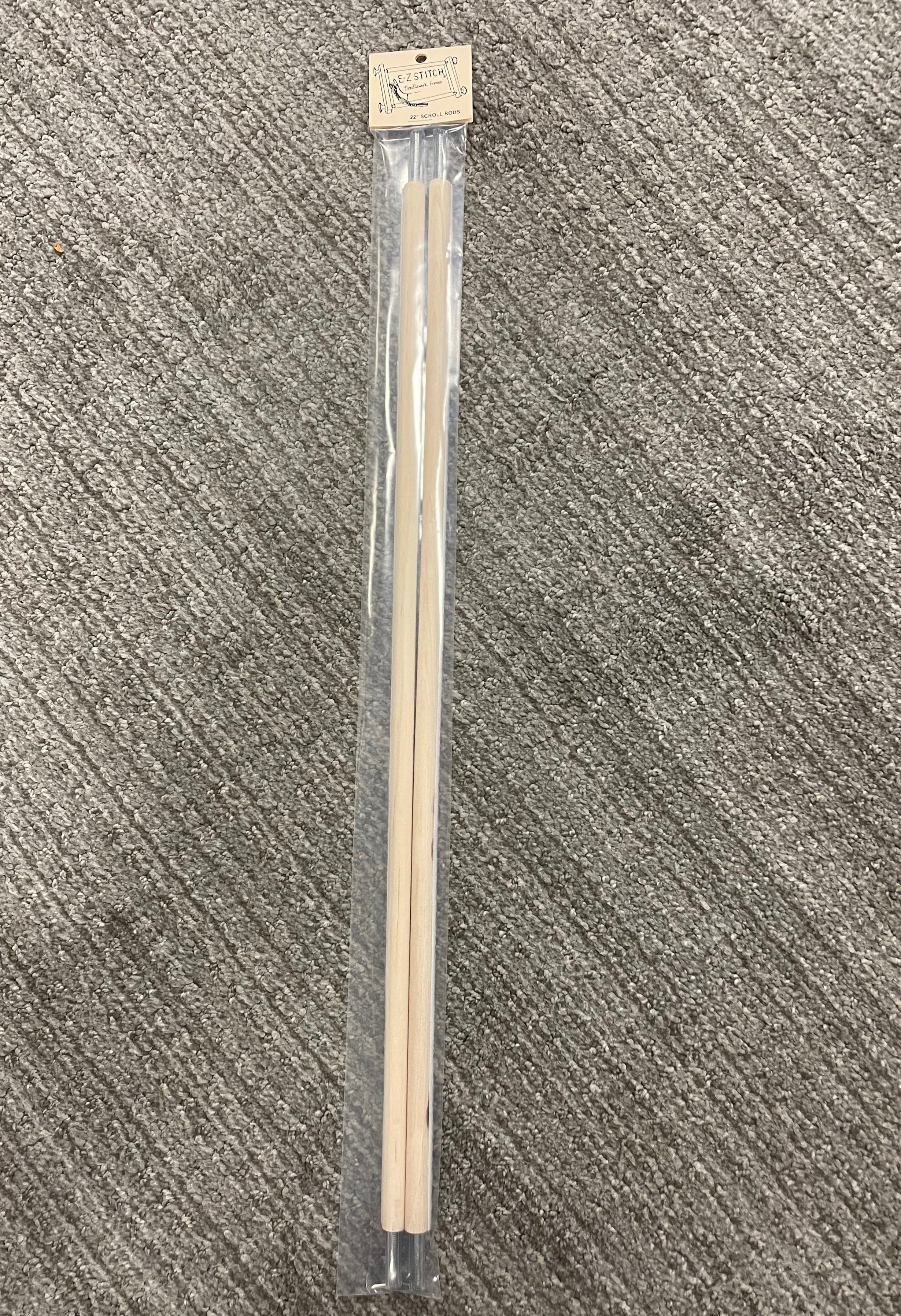 EZ Stitch Scroll Rod Pair 22in – Beehive Needle Arts