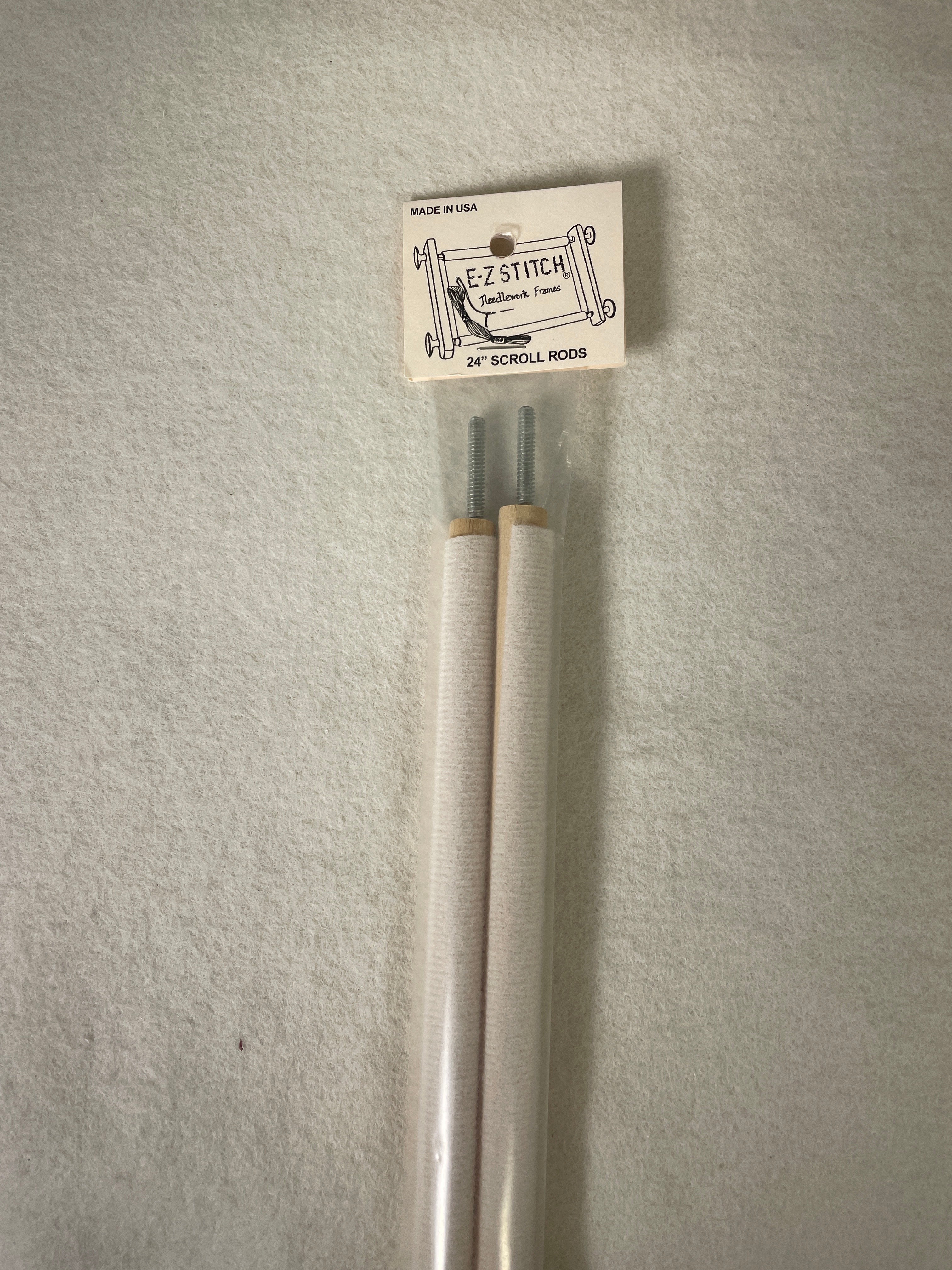 EZ Stitch Scroll Rods 24in – Beehive Needle Arts