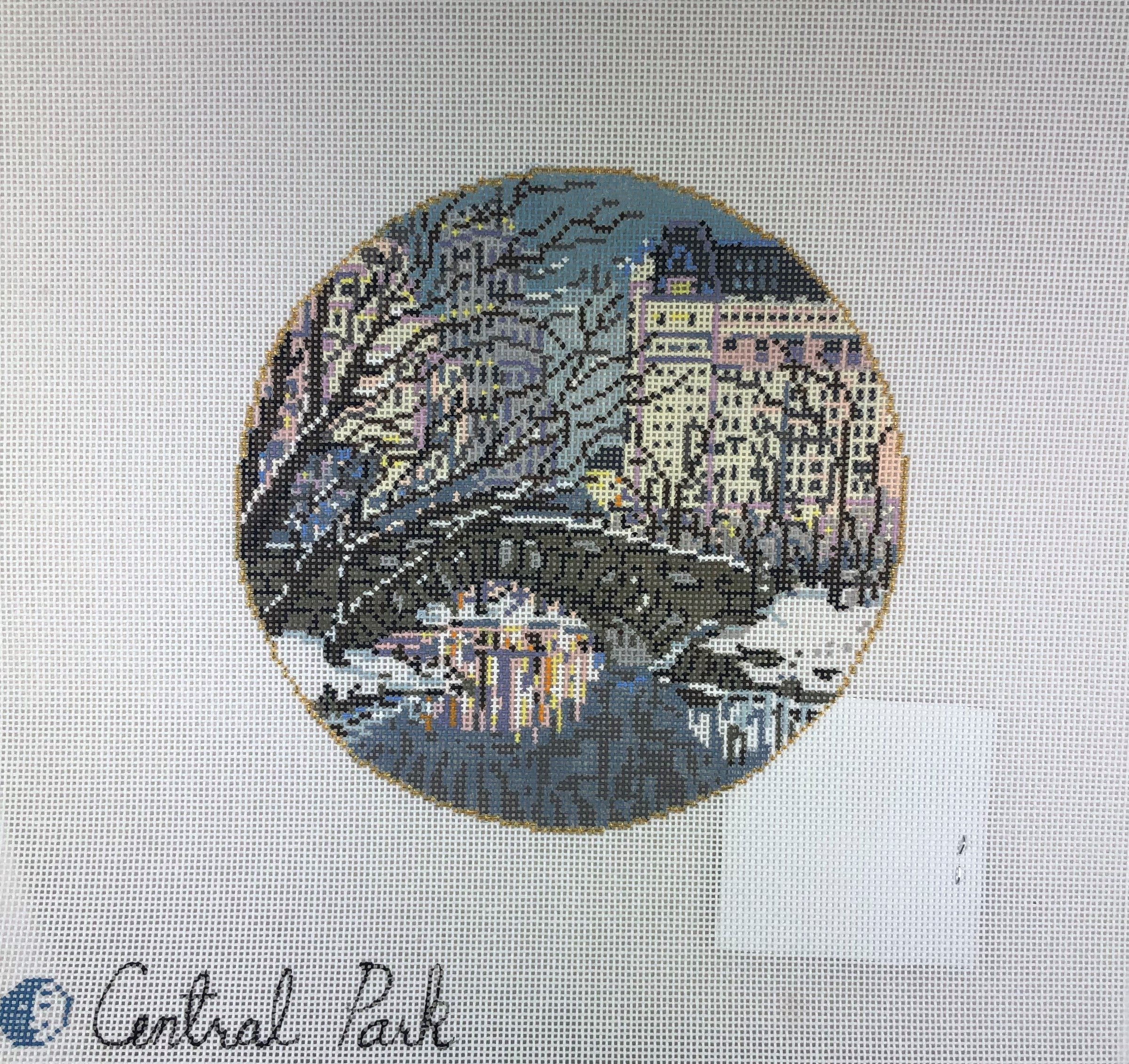 Sandra Gilmore Blue Moon 18-1096 Central Park – Beehive Needle Arts